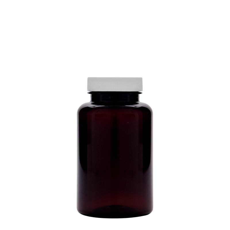 250 ml PET packer, plastic, brown, closure: GPI 45/400 | PET | 250,00 ...